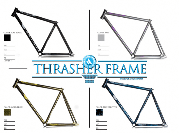 Volume Thrasher V1 Frame – FIXED GEAR ARCHIVE
