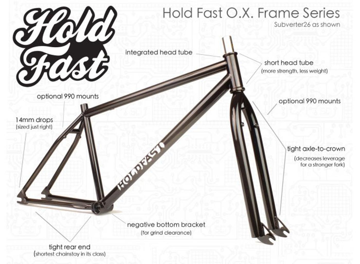Hold Fast Subverter26 Frame – FIXED GEAR ARCHIVE
