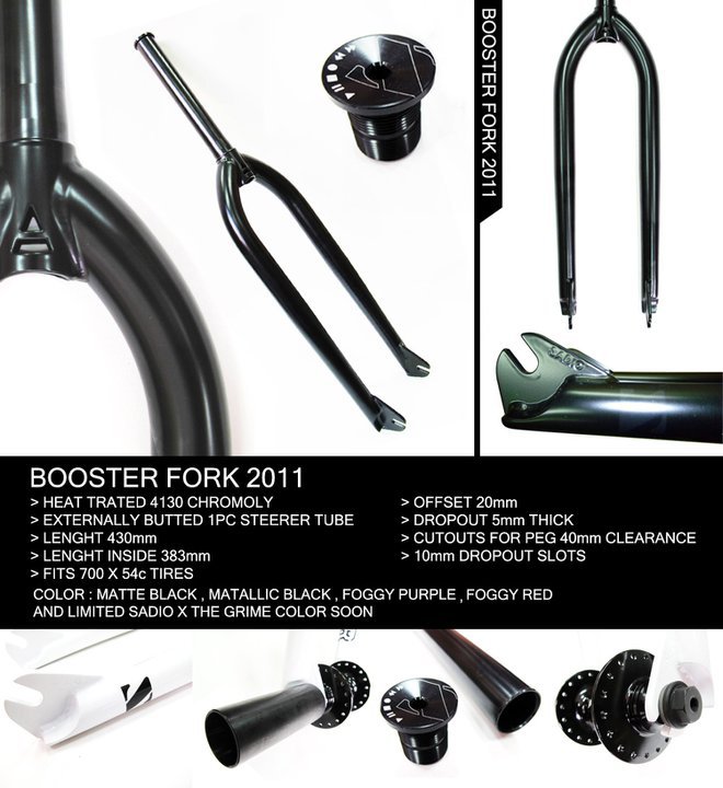 Sadio Booster Fork – FIXED GEAR ARCHIVE