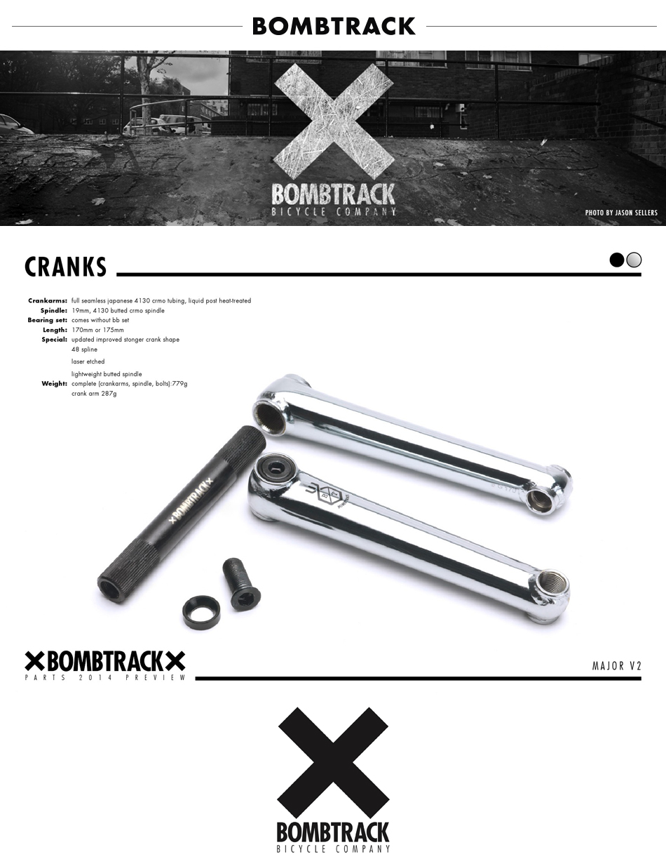 Bombtrack Major Cranks – FIXED GEAR ARCHIVE