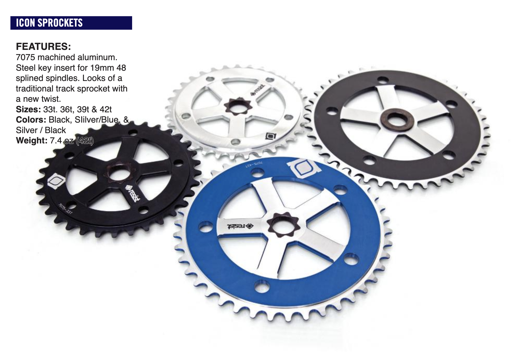 Resist Icon Sprocket – FIXED GEAR ARCHIVE