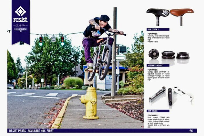 Resist Icon Seat – FIXED GEAR ARCHIVE